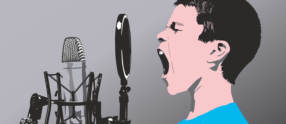 Breathing in which gas can make your voice squeaky?