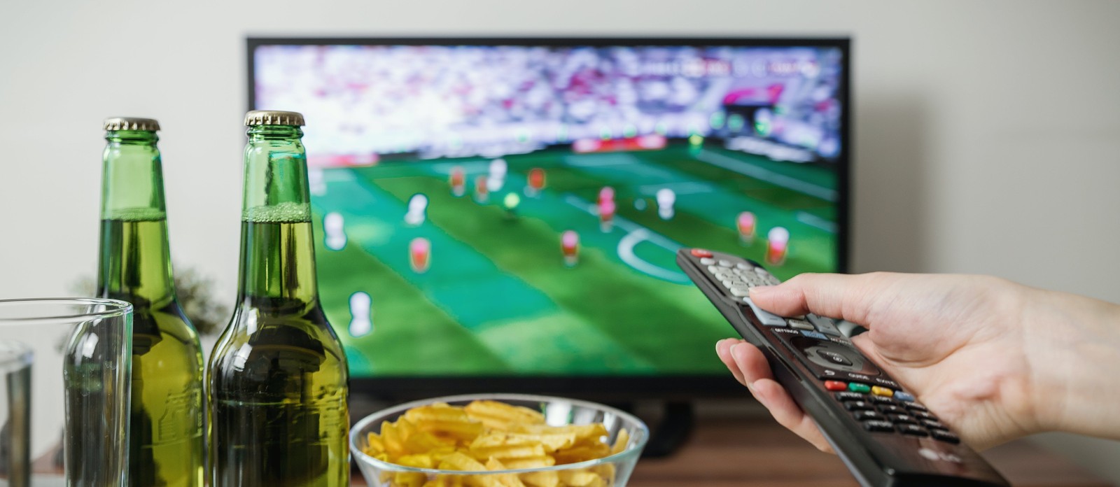 Sony and which company launched one of the first large flat-screen TVs