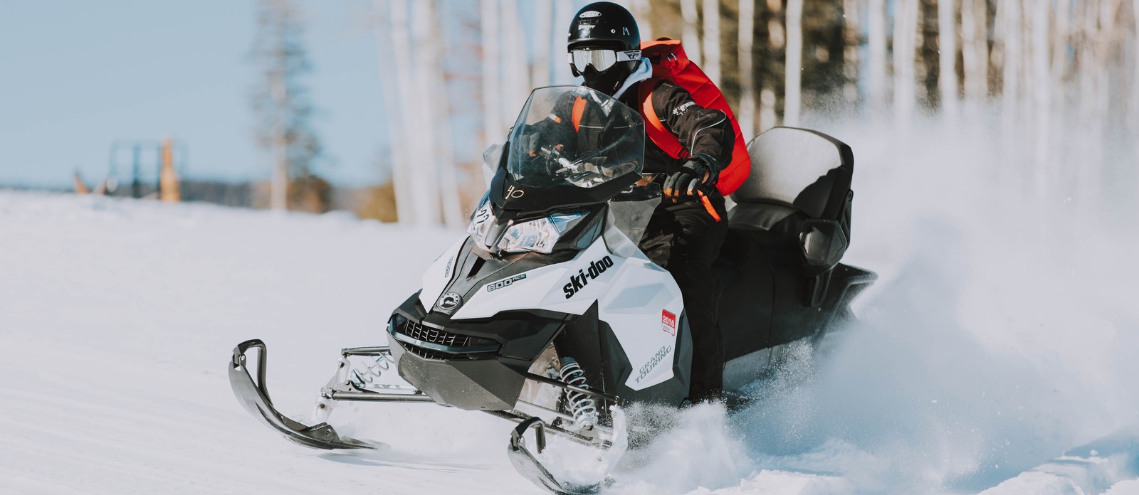 When was the first proper snowmobile invented?